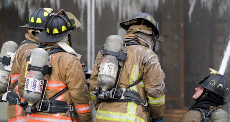 Ohio Fire Scene Photos